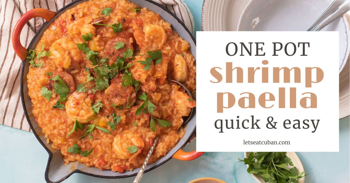 Easy Shrimp Paella with Saffron – Stovetop Dinner in 45 Minutes
