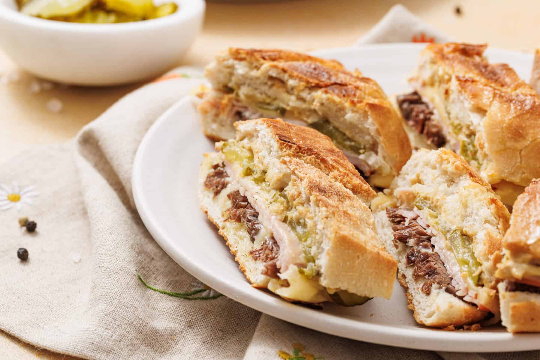 Easy Cuban Sandwich (Miami Style) Pressed to Perfection